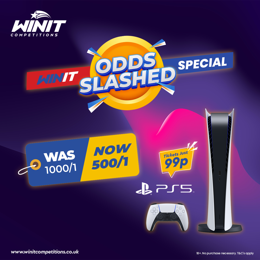 4/1 Odds - 20,000 Instant WinIt Prizes! + £2000 End Prize - Win It ...